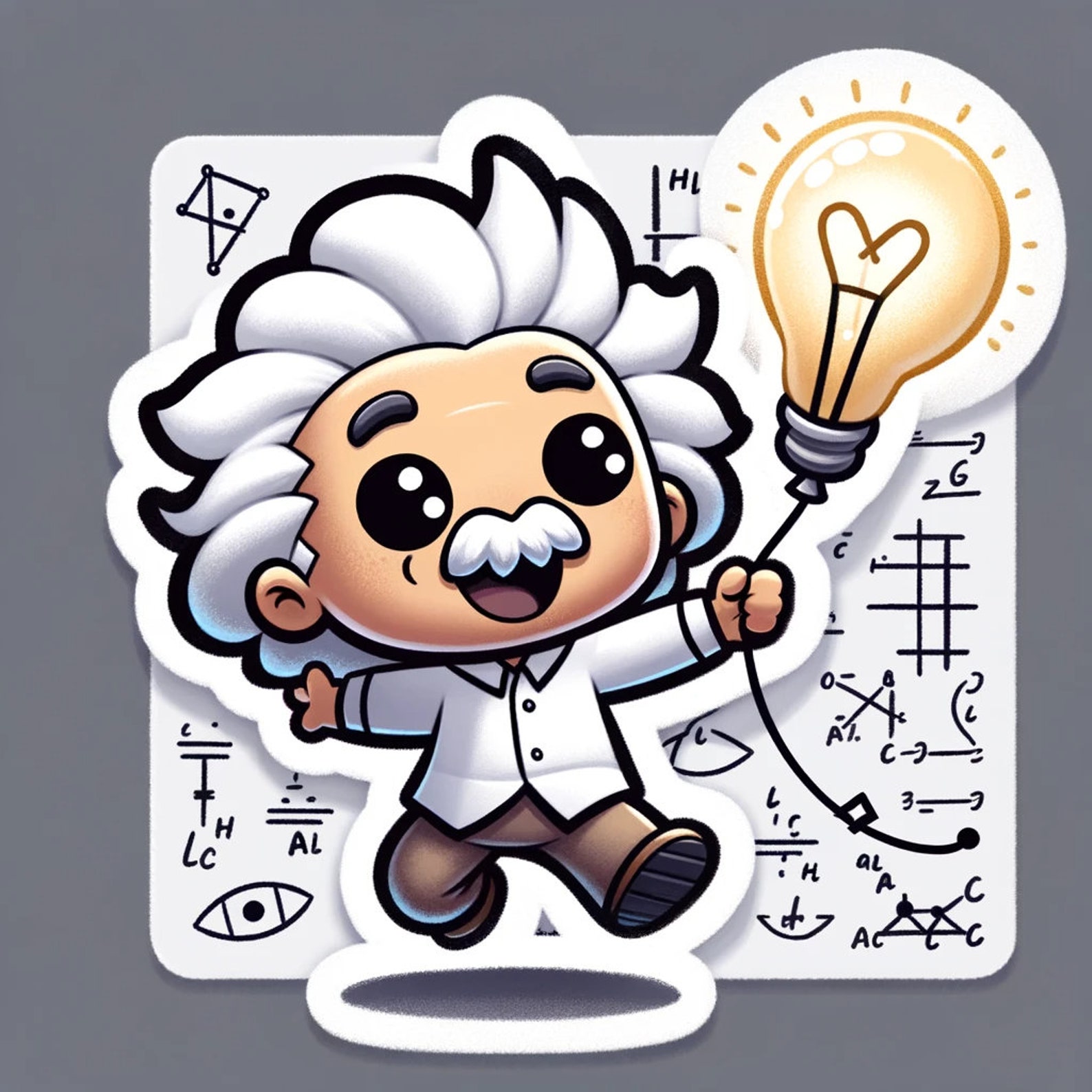 11 Einstein Stickers Science Stickers Science Decals - Etsy