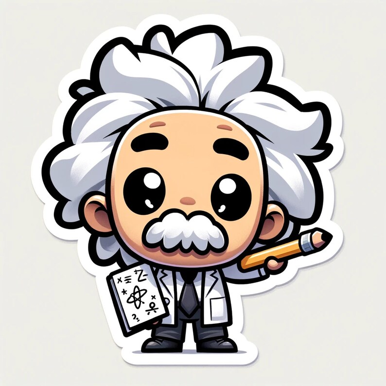 11 Einstein Stickers Science Stickers Science Decals - Etsy