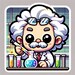 Einstein Stickers: Science Decals, Laptop & Water Bottle Stickers - Etsy