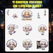 Einstein Sticker Sheet, Science Stickers, Science Decals, Cute Stickers ...