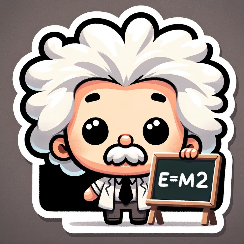 11 Einstein Stickers Science Stickers Science Decals - Etsy