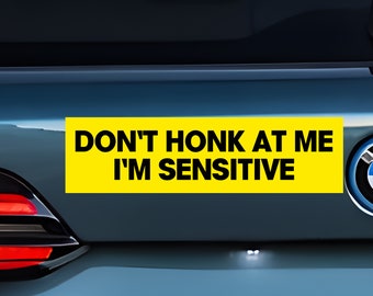 Wizard Bumper Sticker Funny, Cute Car Sticker Decals, Cursed Bumper ...