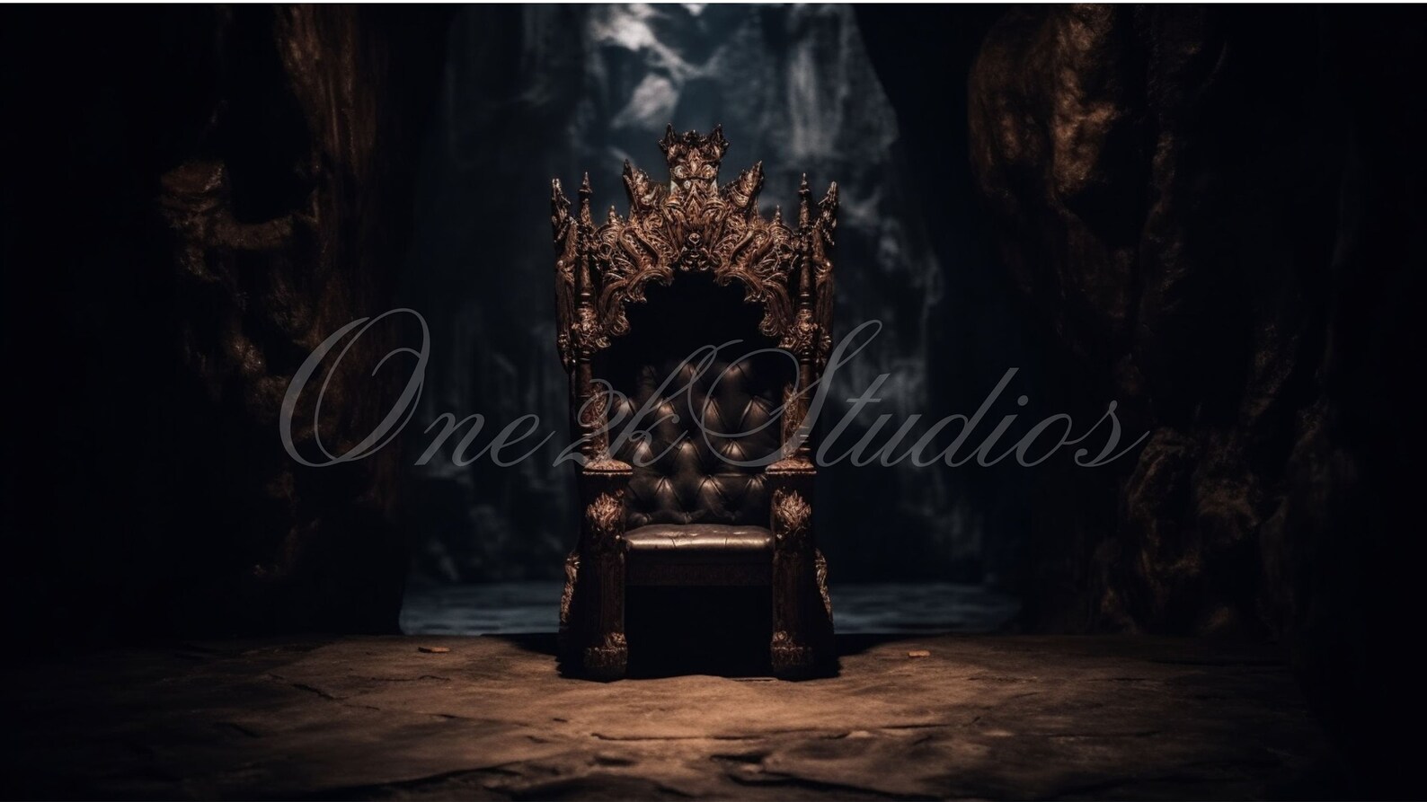 Throne Digital Backdrop Medieval Fantasy Throne Room Fantasy - Etsy