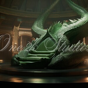 Dragon's Lair Digital Backdrop, Fantasy Cosplay Backgrounds, Medieval ...