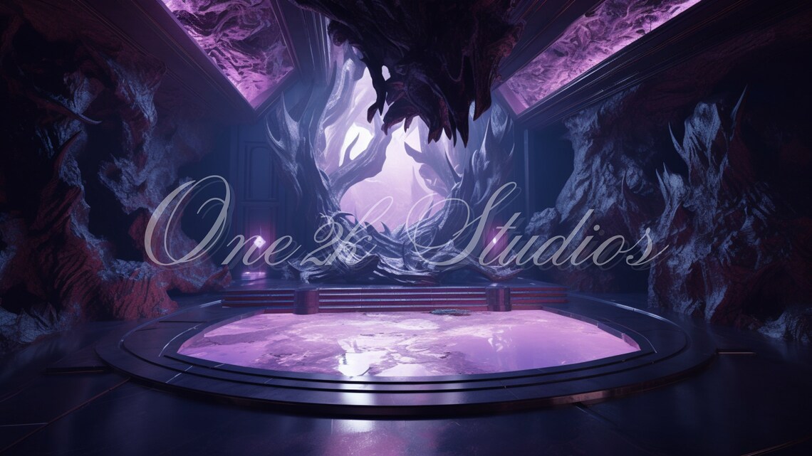 Fantasy Cosplay Digital Backdrop, Medieval Fantasy Throne Room, Pink ...