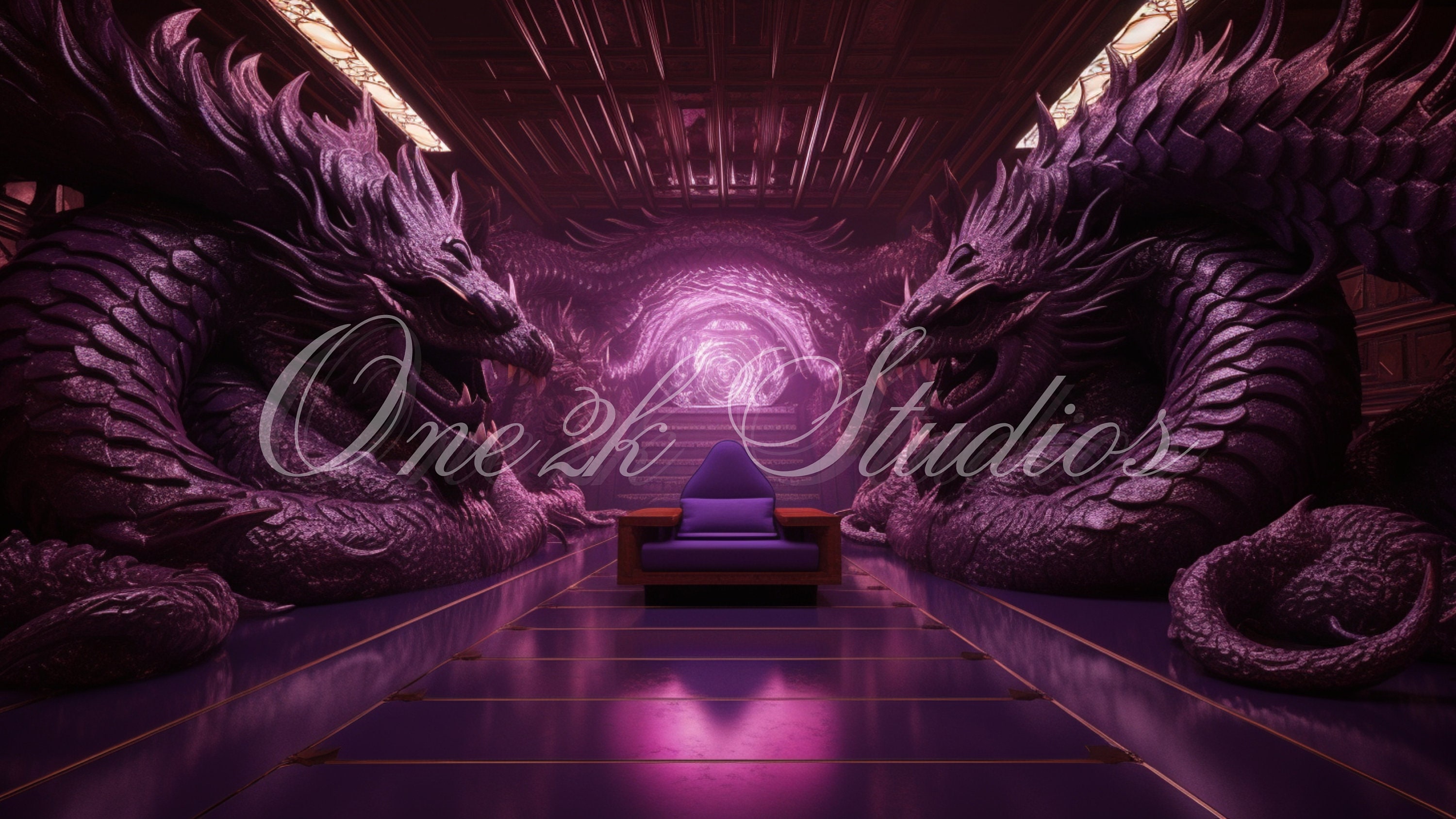 Fantasy Cosplay Digital Backdrop, Medieval Fantasy Throne Room, Pink ...