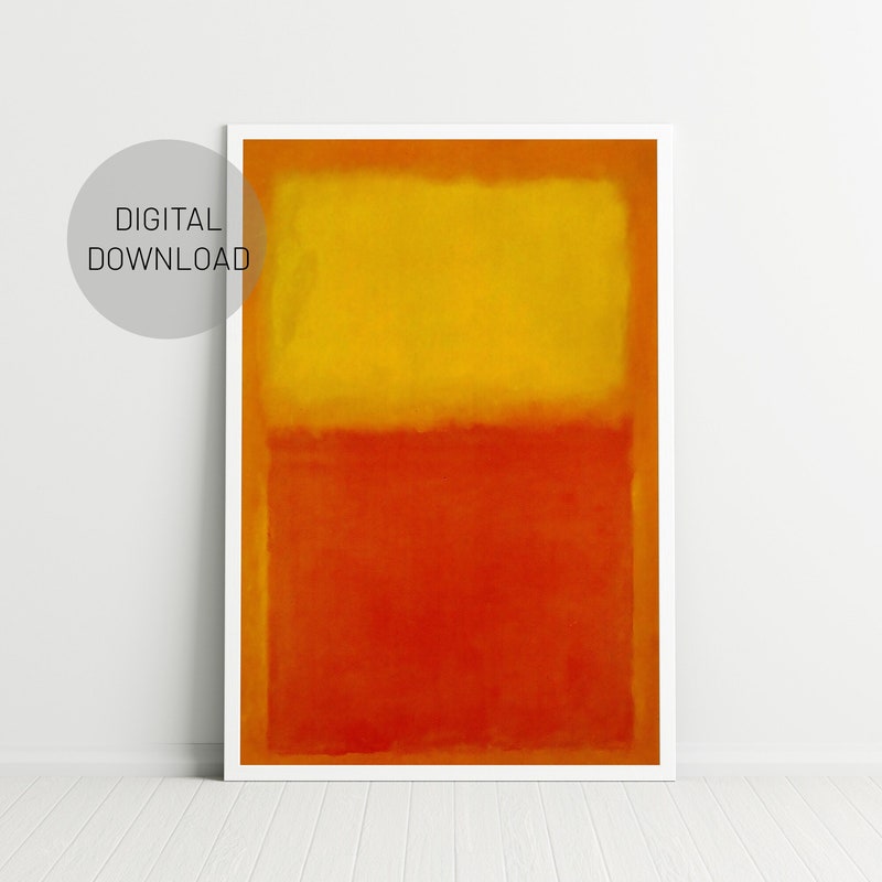 Posters of Mark Rothko - Etsy