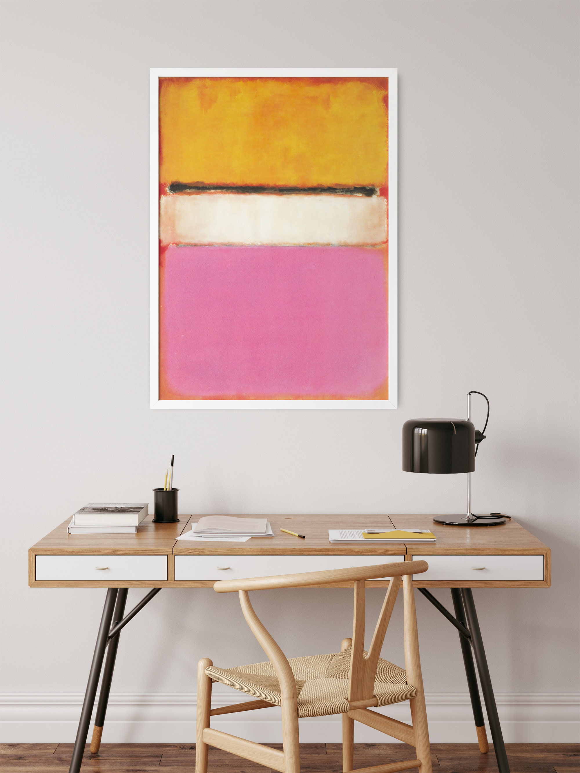 Pink Mark Rothko Print, Instant Download Poster, Rothko Expressionist ...