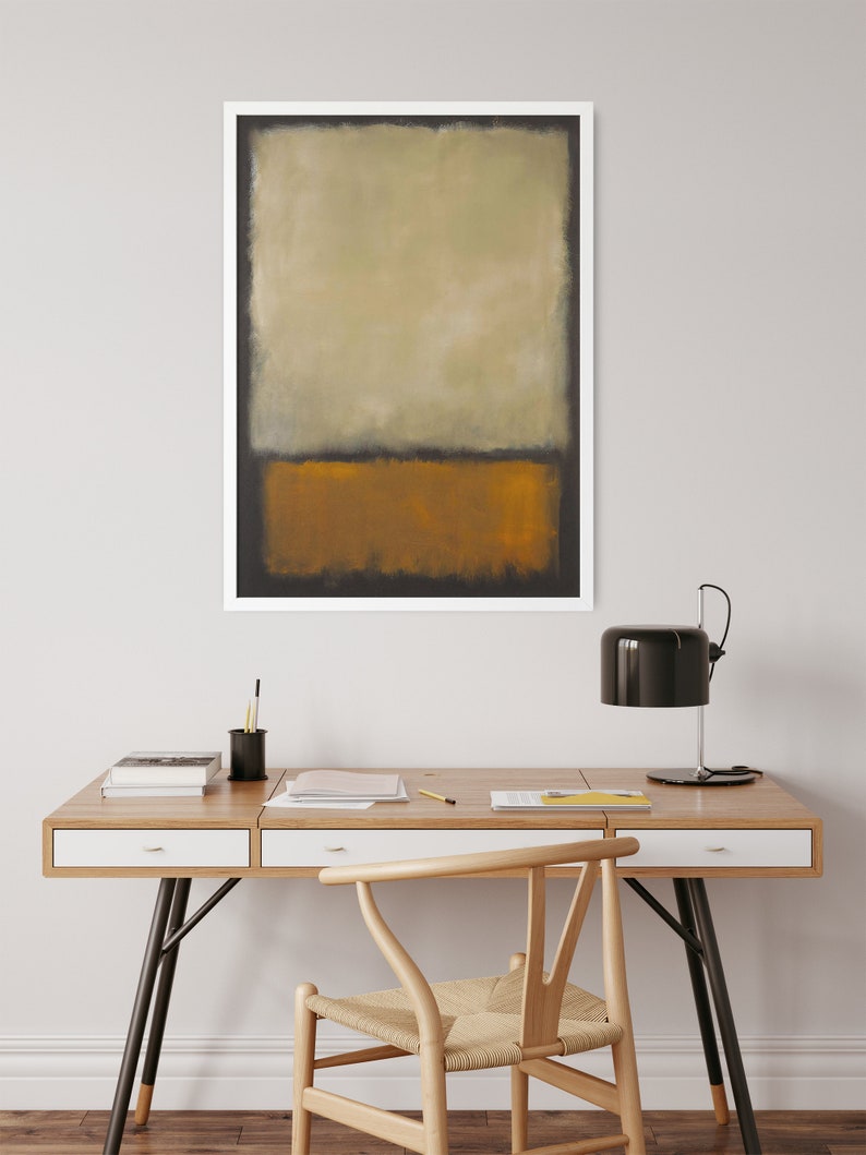 Brown Mark Rothko Print, Instant Download Poster, Rothko Expressionist ...