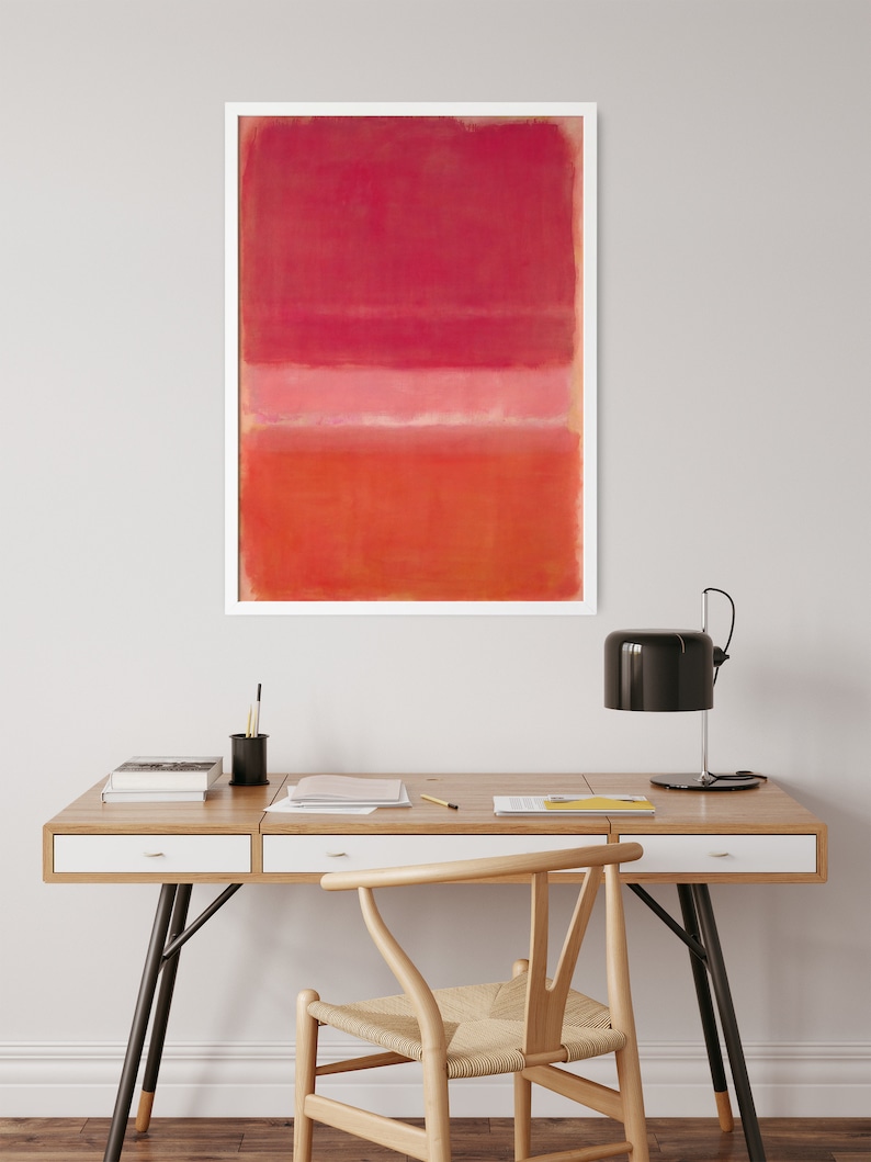 Large Format Red Mark Rothko Instant Download Poster Rothko - Etsy