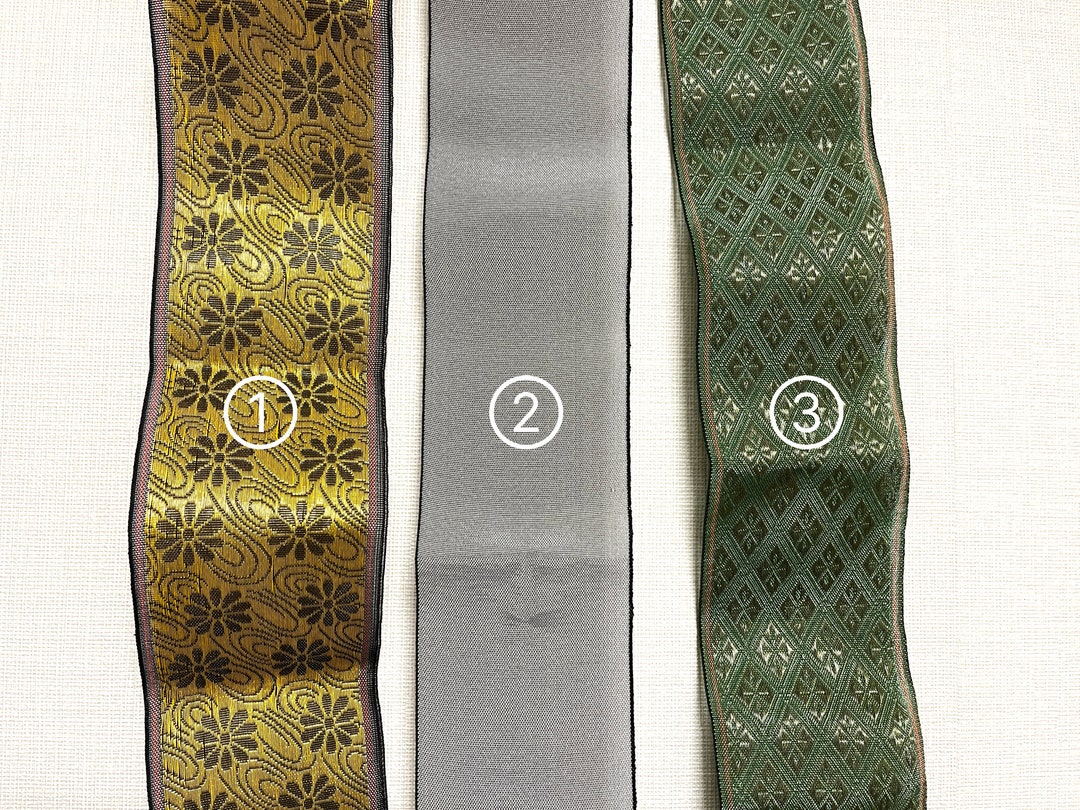 Tatami Ribbon Set, Japanese Ribbon, Tatami Border, 3 Patterns Included ...