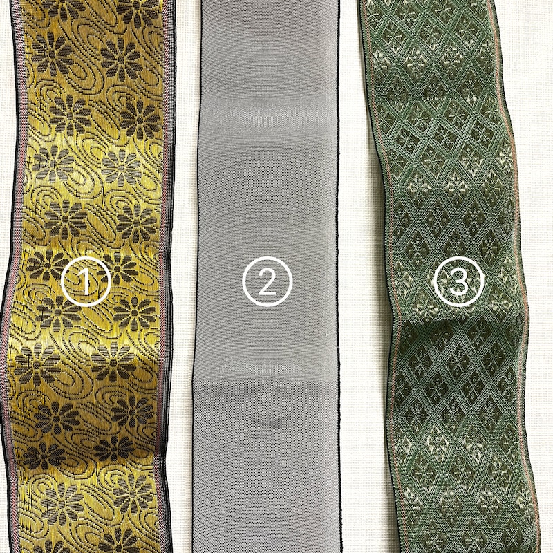 Japanese Fabric Ribbon - Etsy