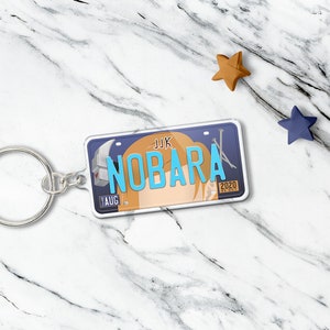 Set of Anime Characters Keychain. Arylic Keychain Bundle. Anime Merch ...