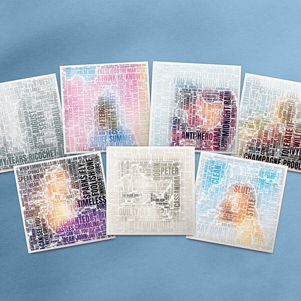 Album Cover Posters Square - Etsy