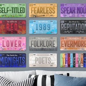 Reputation License Plate. Aluminum License Plate. the Eras Tour Merch ...