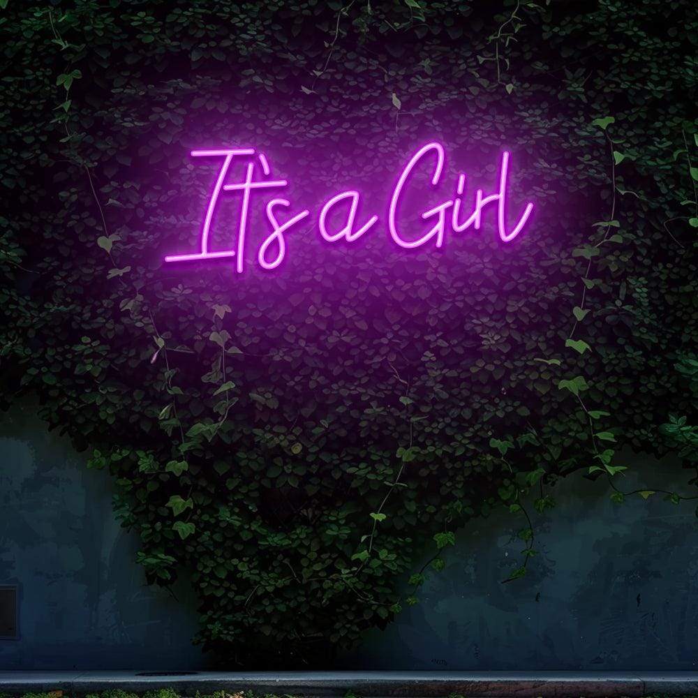 It's a Girl LED Neon Sign - Etsy