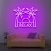 Neon Sign Relax - Etsy