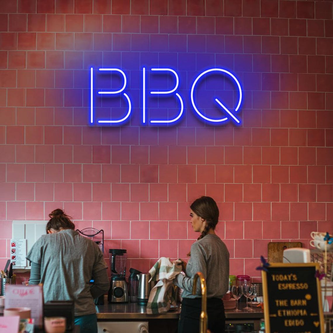 Bbq - Led Neon Sign - Etsy