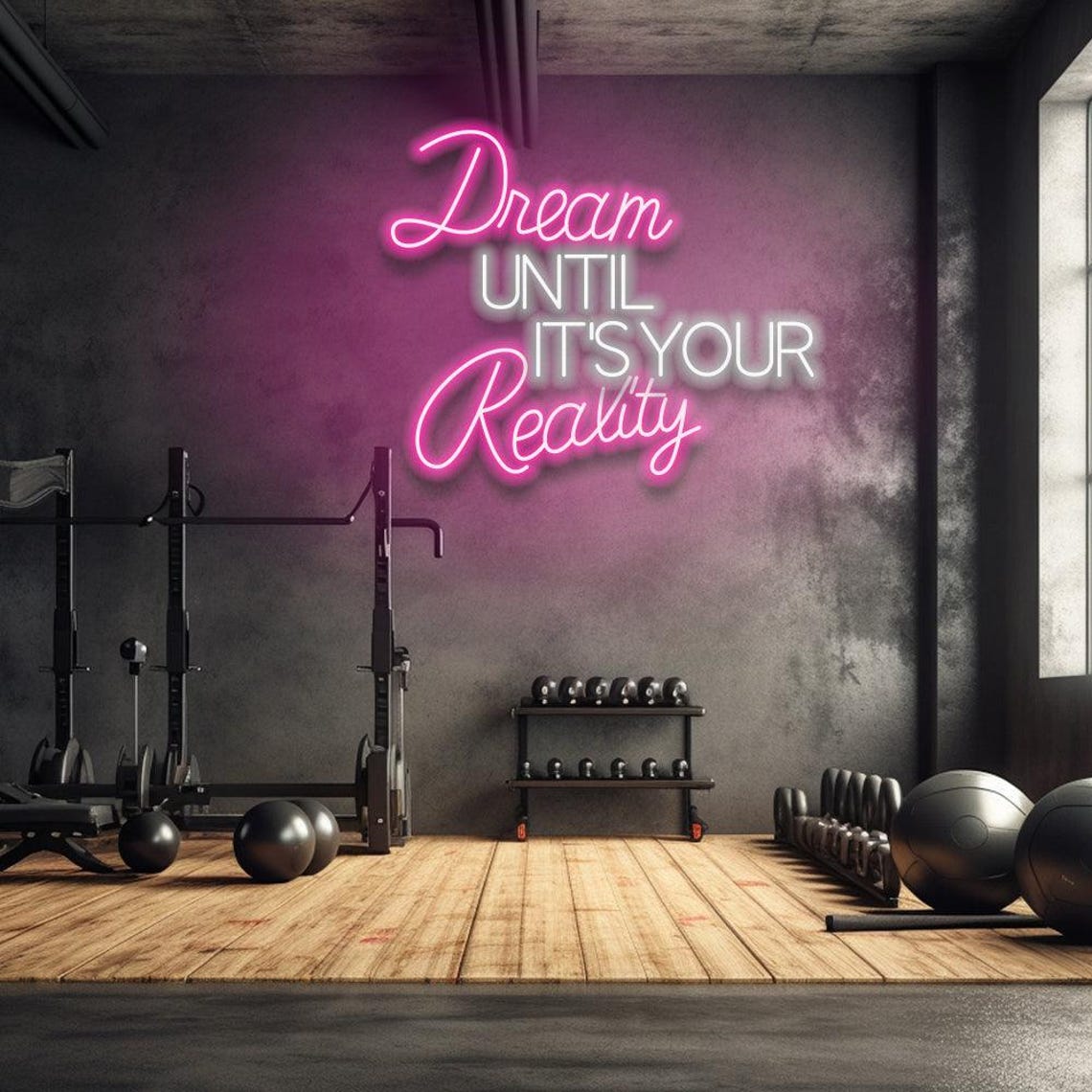 Dream Until It's Your Reality - LED Neon Sign - Etsy