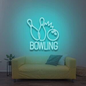 Bowling LED Neon Sign - Etsy
