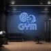 Gym Dumbbell LED Neon Sign - Etsy