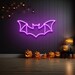 Halloween Bat LED Neon Sign - Etsy