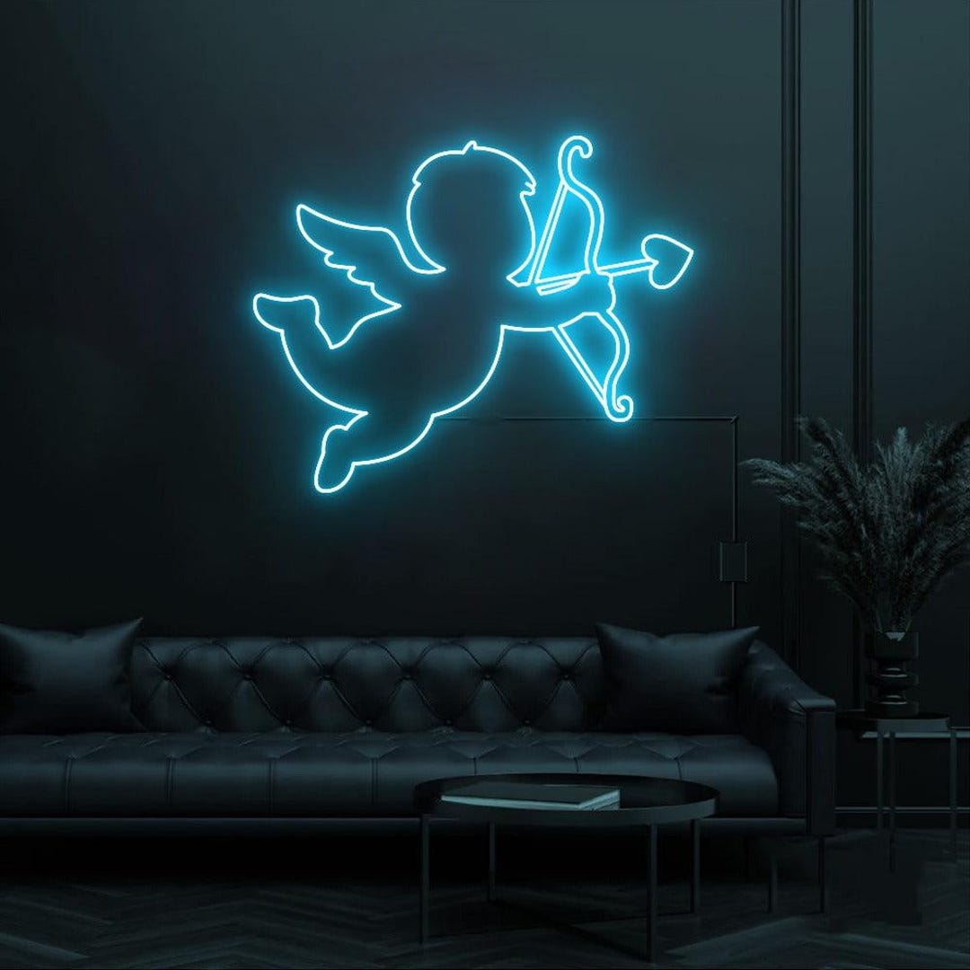 Cupid - Led Neon Sign - Etsy