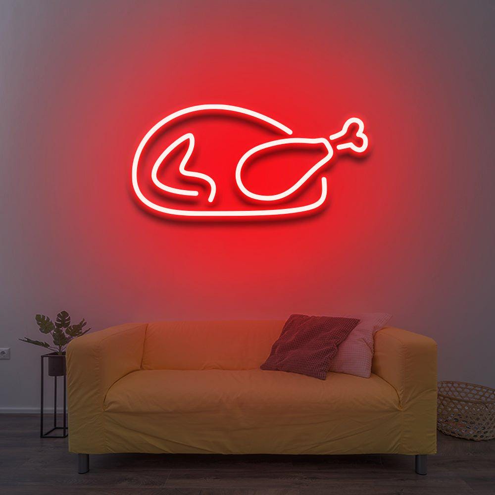 Chicken LED Neon Sign - Etsy