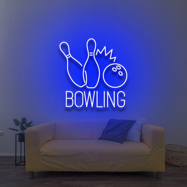 Bowling LED Neon Sign - Etsy