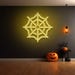 Spider Web LED Neon Sign - Etsy