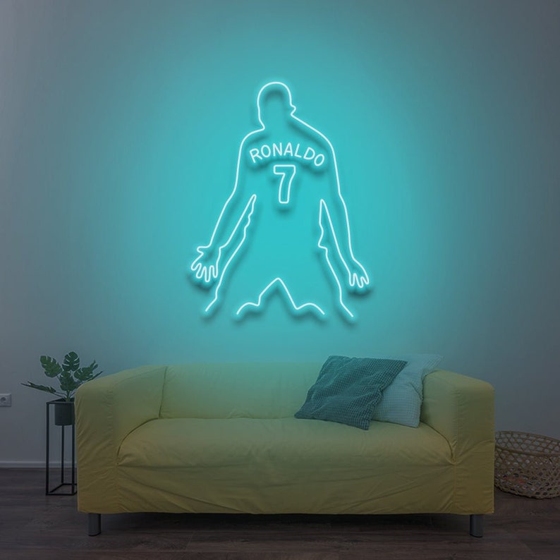 Neon Sign CR7 - Etsy