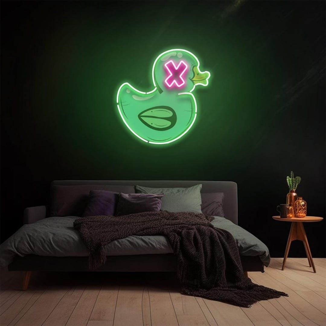 Duck - LED Neon Sign - Etsy
