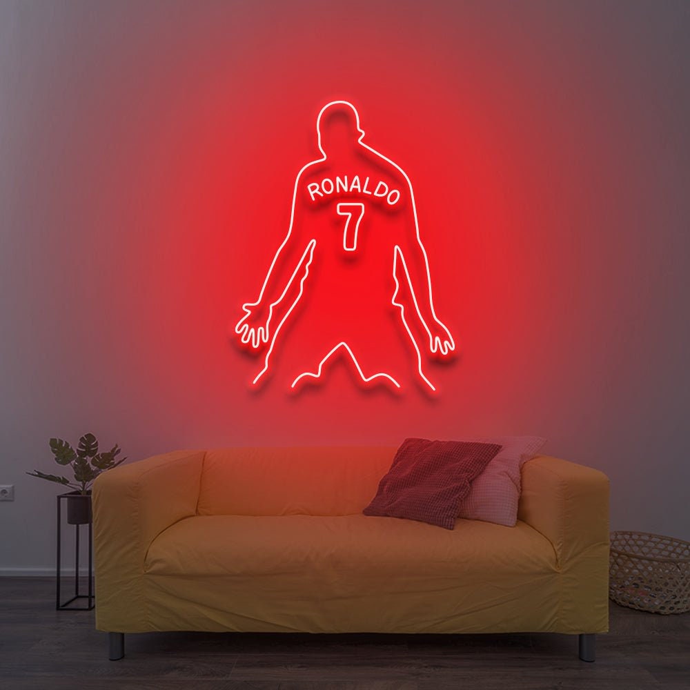 Neon Sign CR7 - Etsy