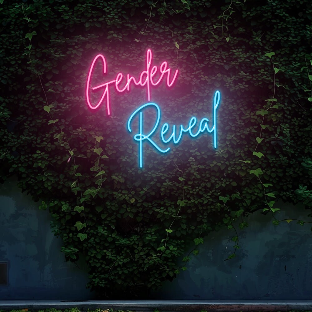 Gender Reveal LED Neon Sign - Etsy