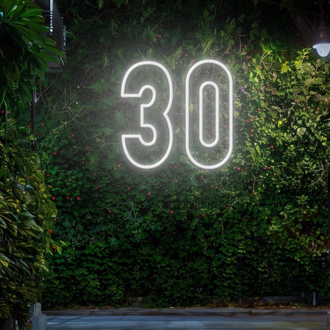 30 - LED Neon Sign - Etsy