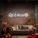 Let It Snow - Led Neon Sign - Etsy