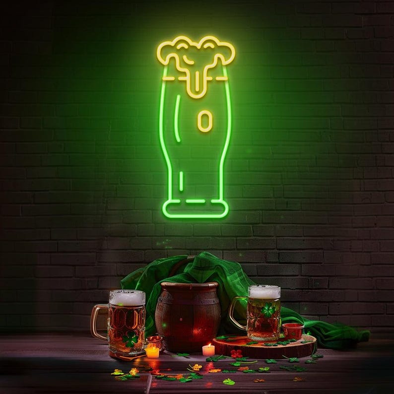 The Pint - LED Neon Sign - Etsy