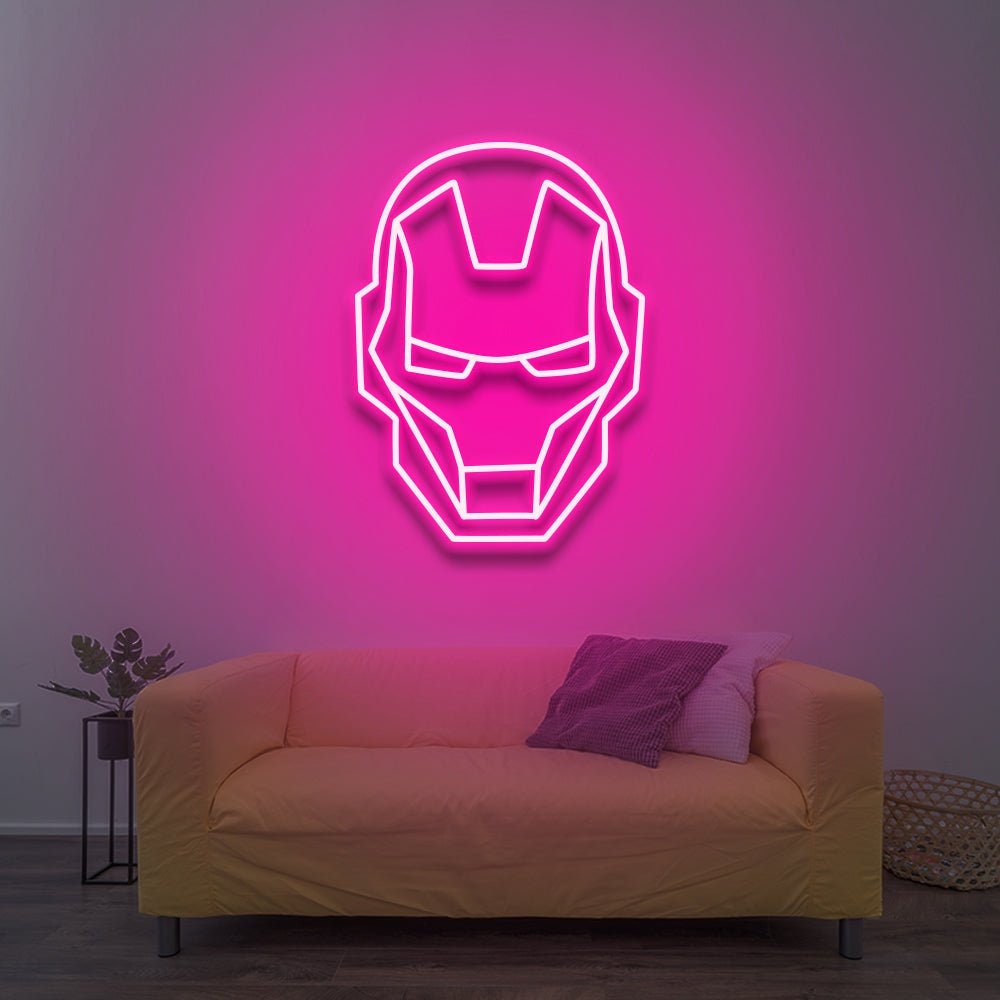 Neon Sign Superhero - Etsy