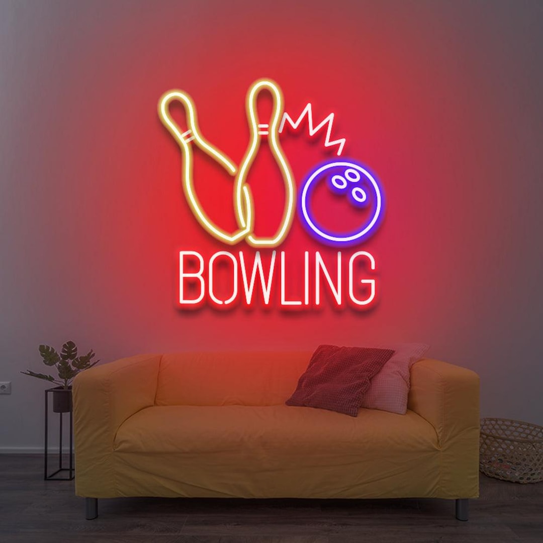 Bowling LED Neon Sign - Etsy