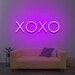 Neon Sign XOXO - Etsy