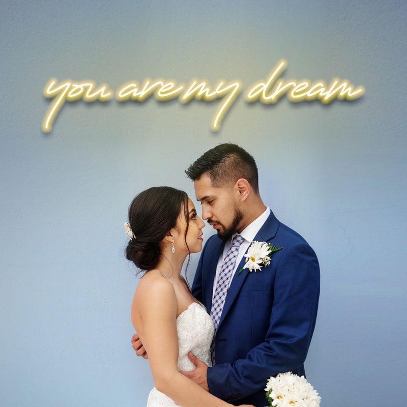 You Are My Dream Sign - Etsy