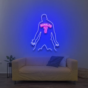 Neon Sign CR7 - Etsy