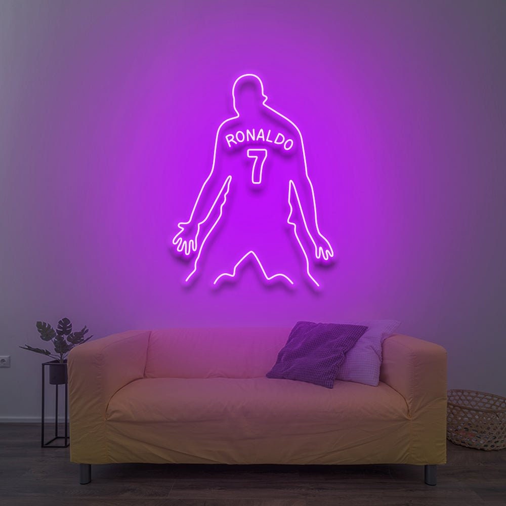 Neon Sign CR7 - Etsy