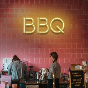 Bbq - Led Neon Sign - Etsy