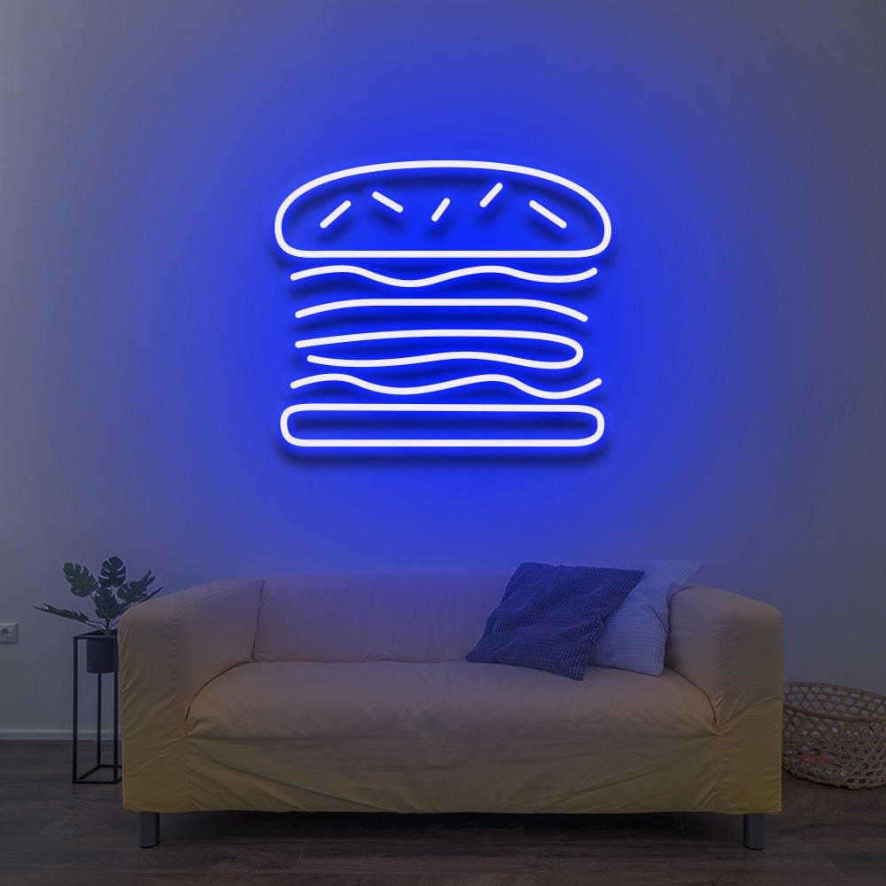 Hamburger - LED Neon Sign - Etsy