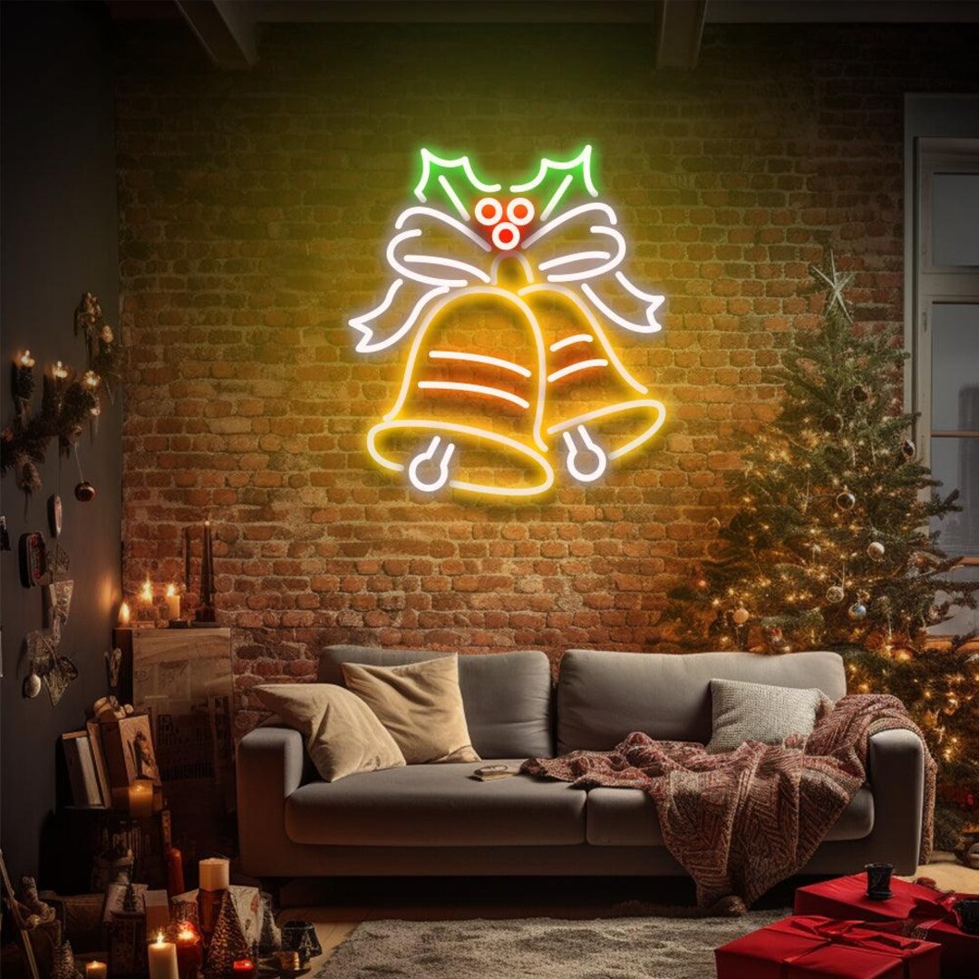 Christmas Bells - Led Neon Sign - Etsy