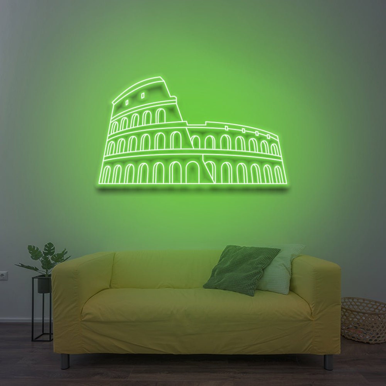 Neon Sign Colosseum - Etsy