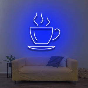 Cup - LED Neon Sign - Etsy