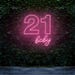 21 Baby - LED Neon Sign - Etsy