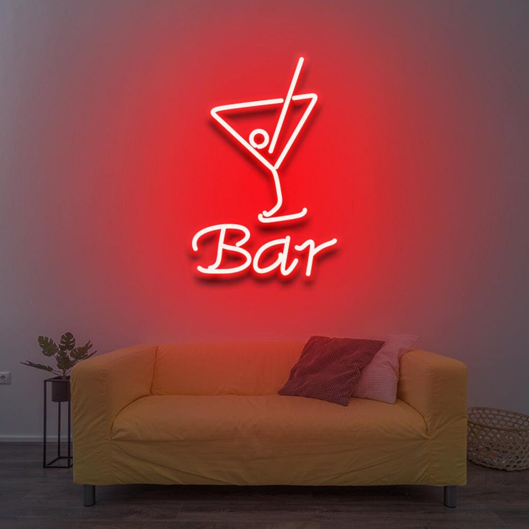 Cocktail Bar - LED Neon Sign - Etsy